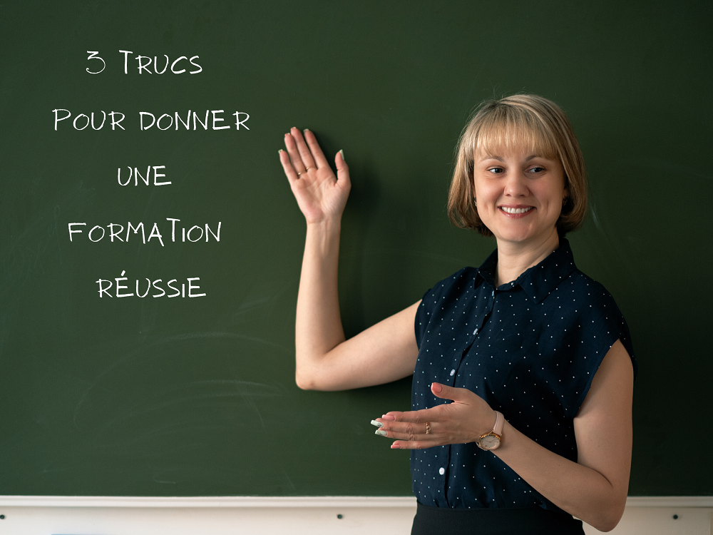 3 trucs pour donner une formation réussie - Détail Formation